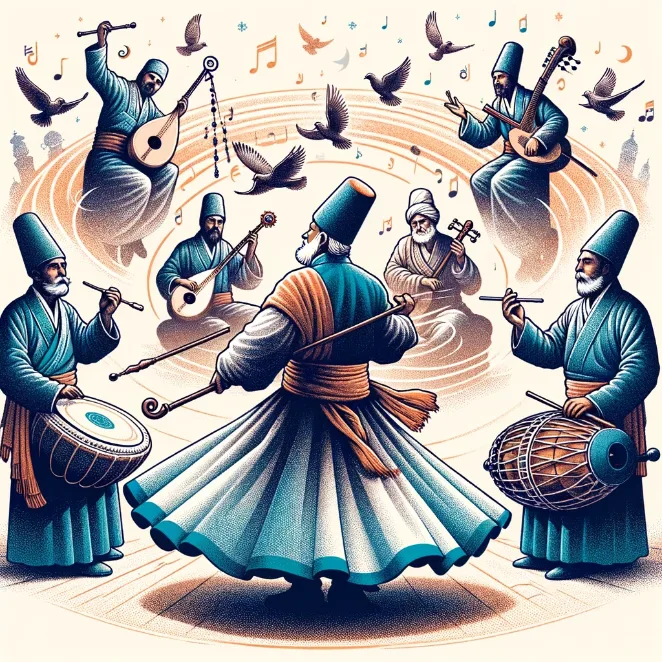 The Origins of Sufi Whirling - The Articles on Meditation