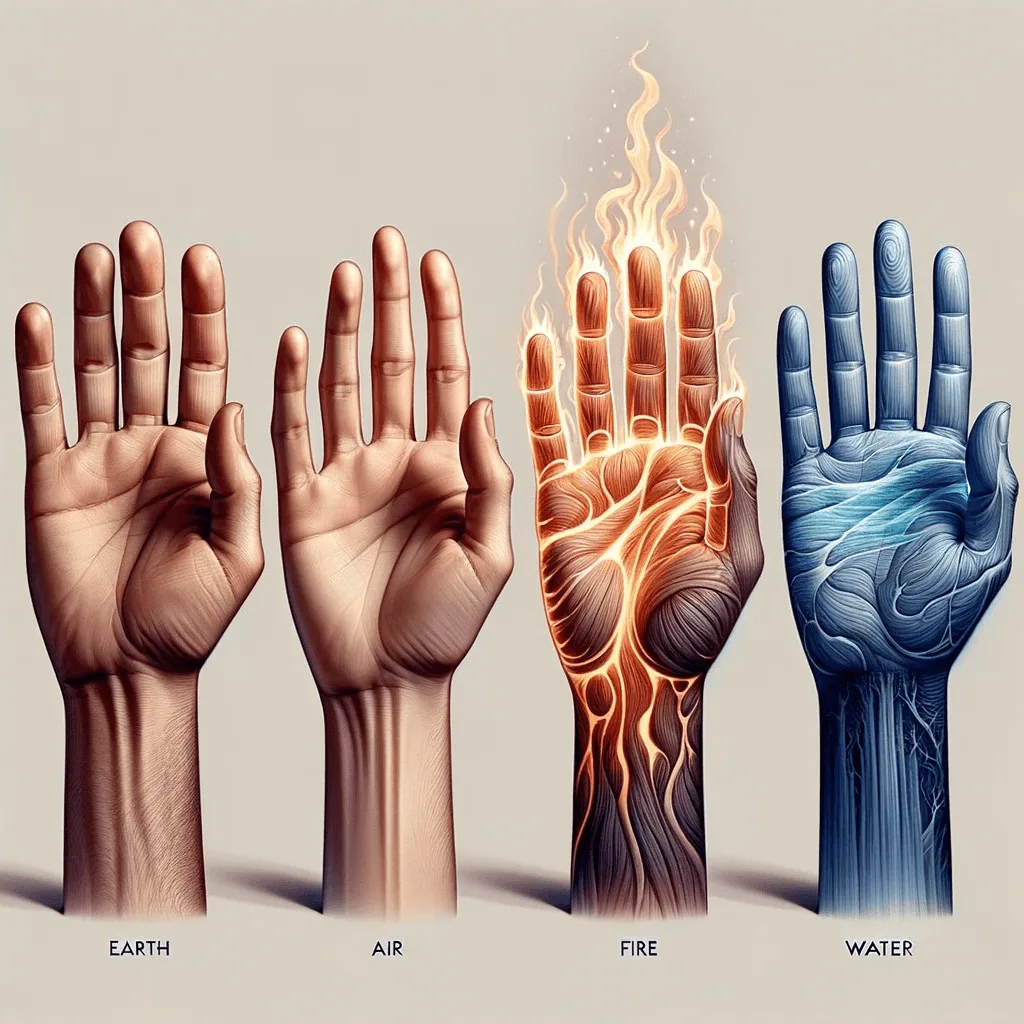 Elemental Energies In Palmistry - The Articles on Palmistry
